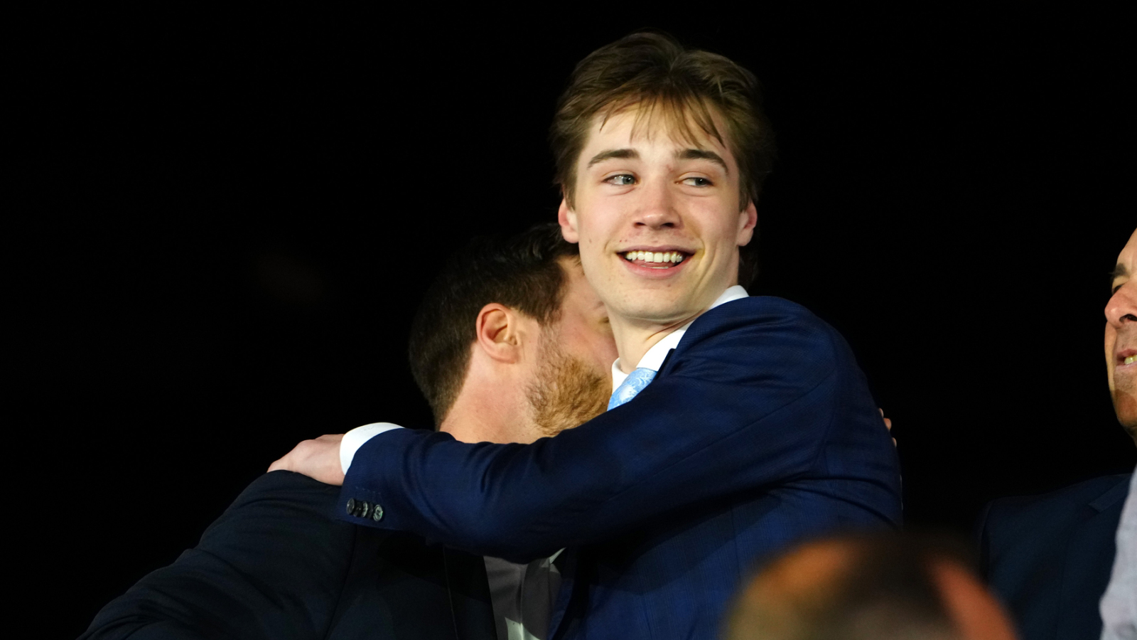 Watch: Beckett Sennecke had the best reaction to getting drafted by ...