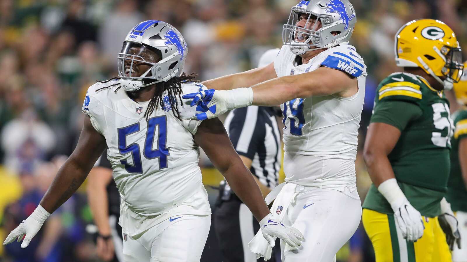 Detroit Lions’ Interior Defensive Line Shines vs. Green Bay Packers ...