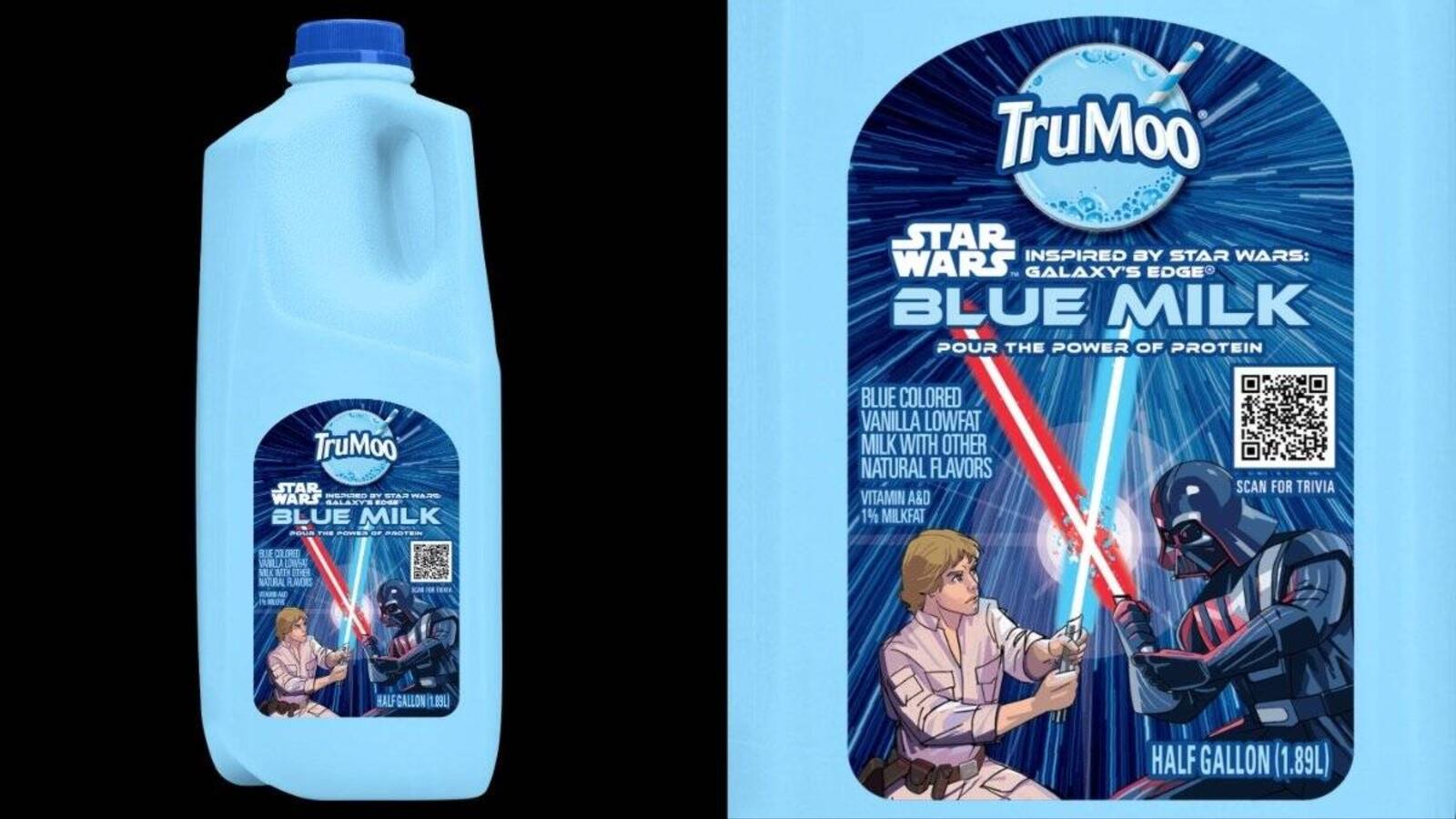 STAR WARS Blue Milk Is Coming to Grocery Store Shelves on Earth ...