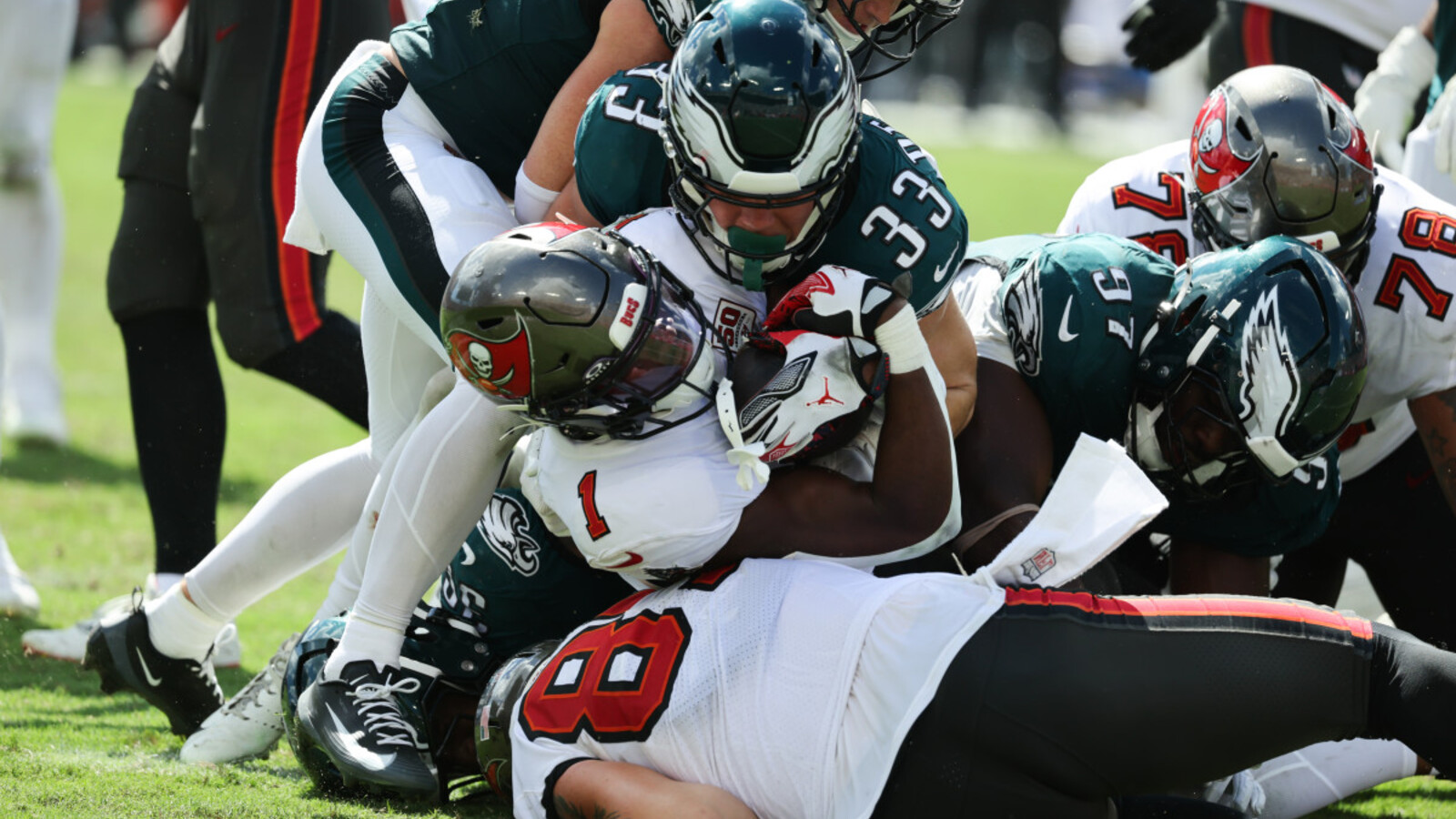 Eagles' Cooper DeJean fined for pulling a Allen Iverson on Rachaad White in Week 4 win over Bucs ...