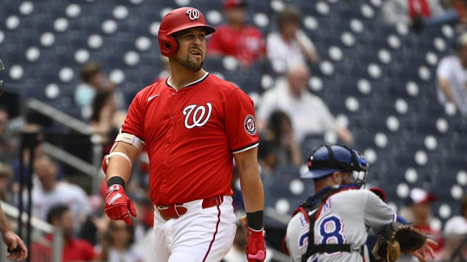 Evan Carter, Jake Burger help Rangers beat Nats | Yardbarker