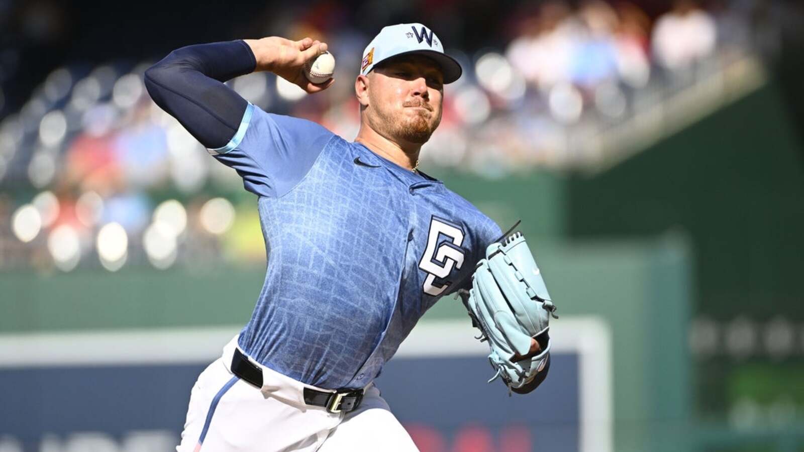 Cade Cavalli earns first MLB victory as Nationals blank Phillies ...