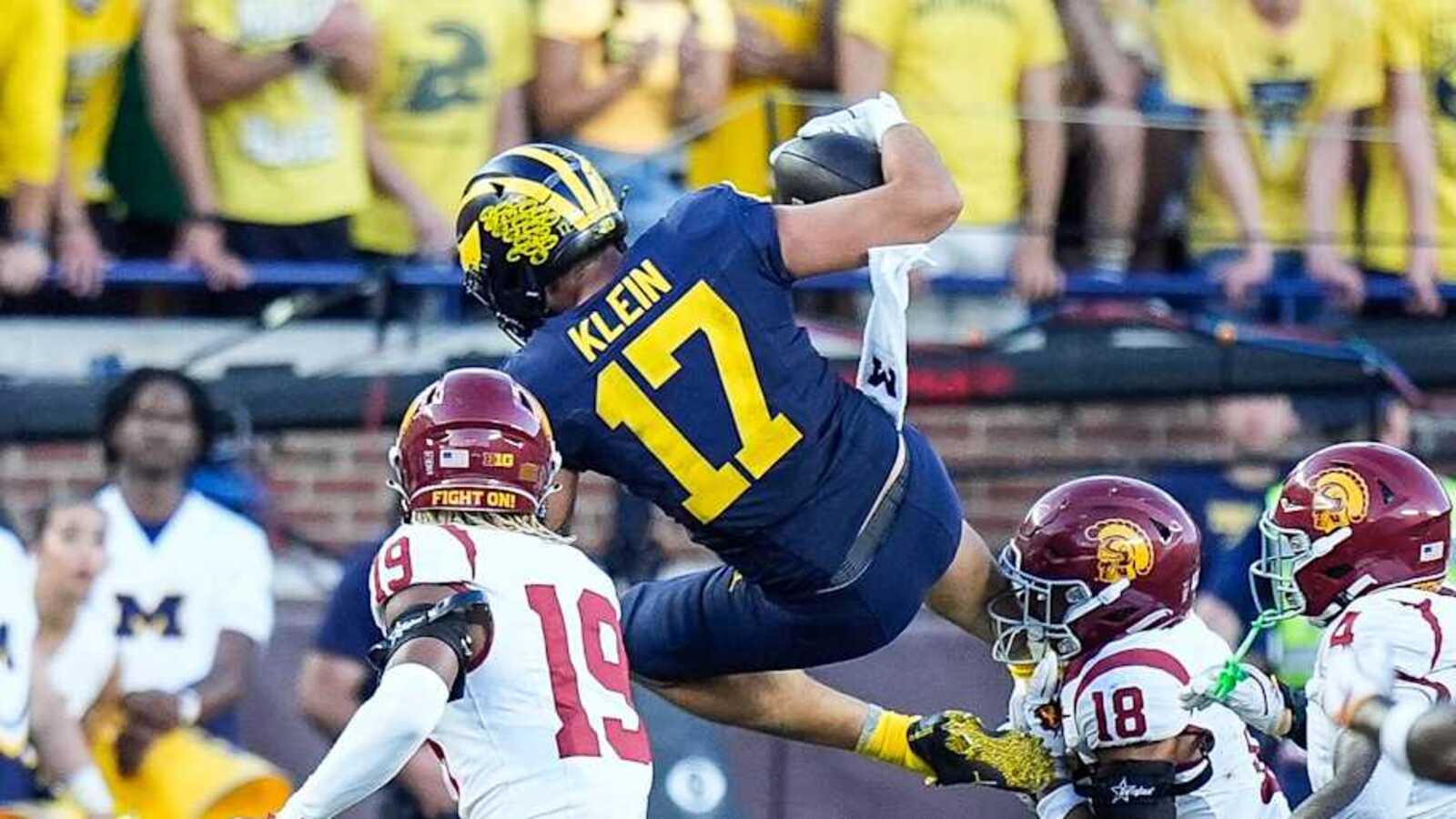 Michigan Football: Marlin Klein ready to make advancements with Chip Lindsey and Bryce Underwood ...