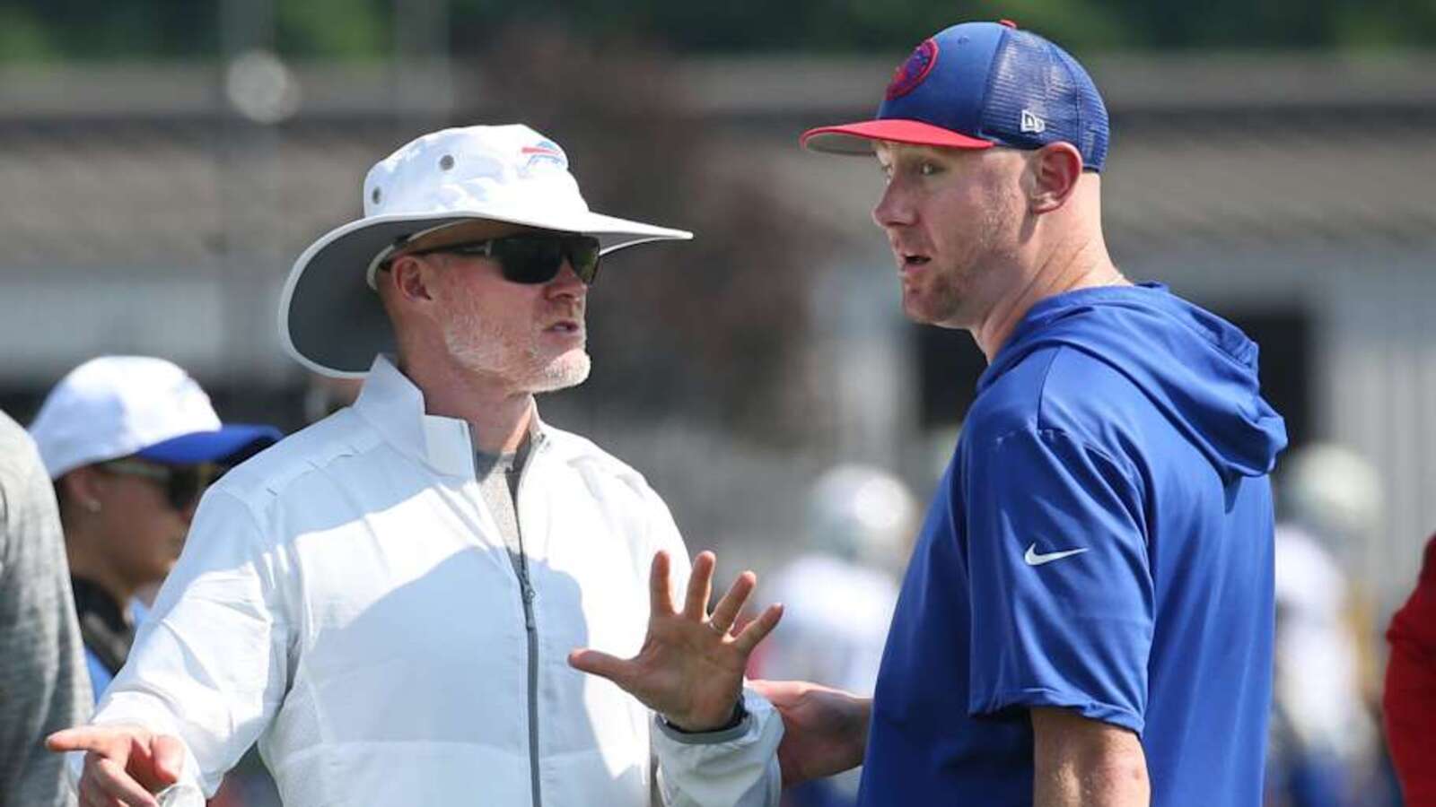 Sean McDermott provides revealing evaluation of OC Joe Brady's job ...
