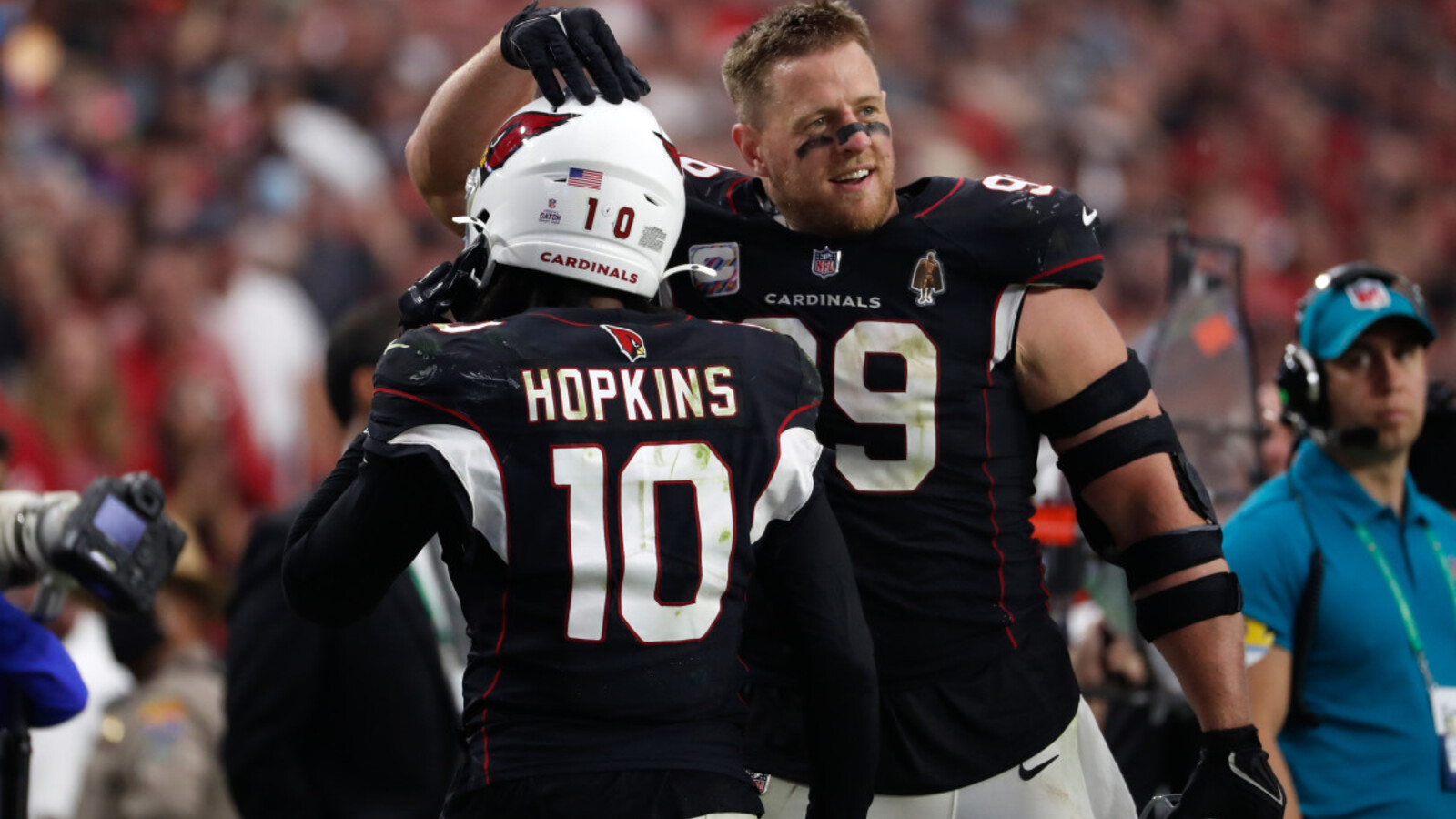 Former Houston Texans players J.J. Watt and DeAndre Hopkins have odd ...