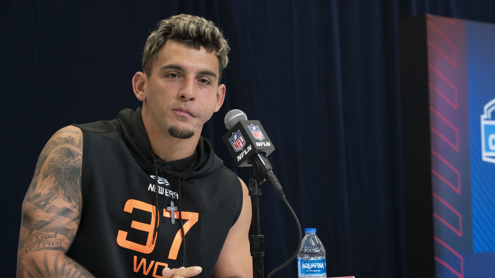 Miami WR Xavier Restrepo addresses his brutal 40-yard dash time ...