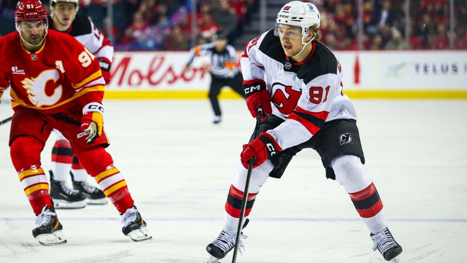 Simon Nemec nets 3rd OT goal of season as Devils nip Flames | Yardbarker