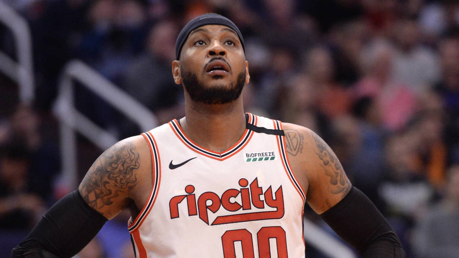 Carmelo 'still up in the air' about joining Trail Blazers in Orlando ...