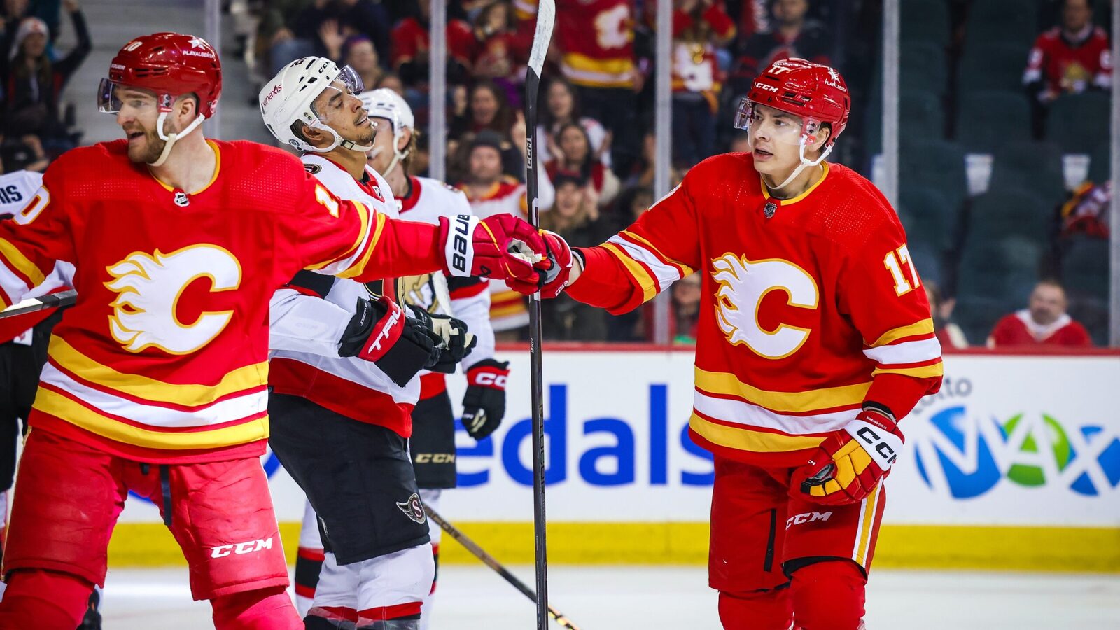 Flames rally back to overcome Senators | Yardbarker