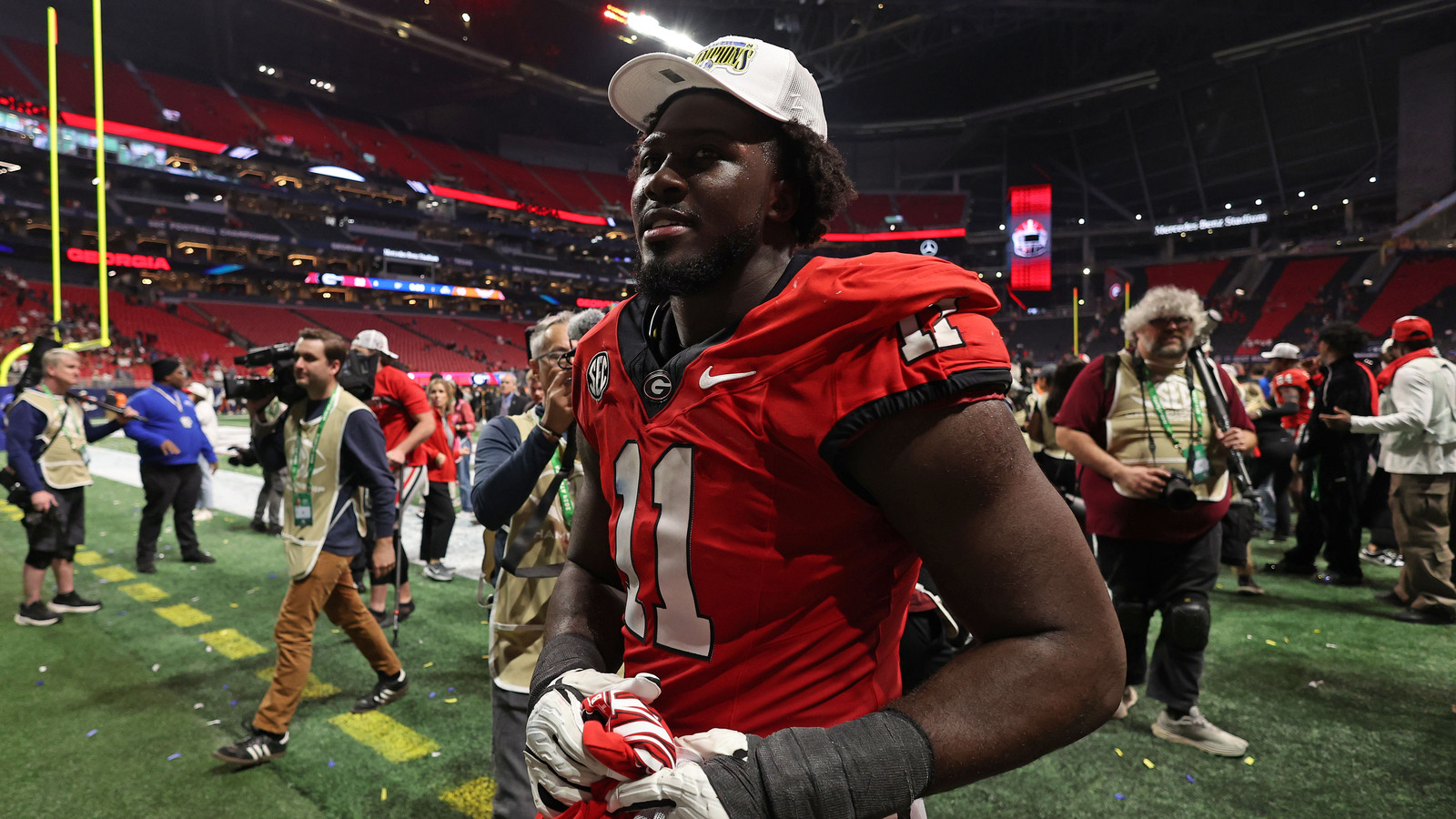 Booger McFarland labels Jalon Walker 2025 NFL Draft’s ‘version’ of ...