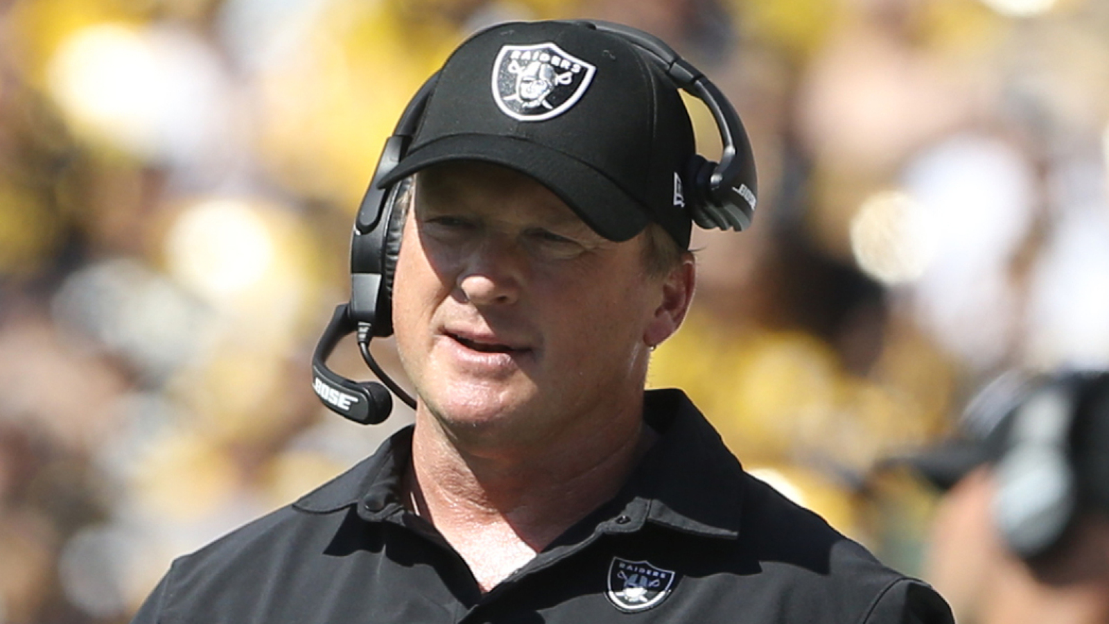 Ex-Raiders coach Jon Gruden resurfaces at NFL camp | Yardbarker