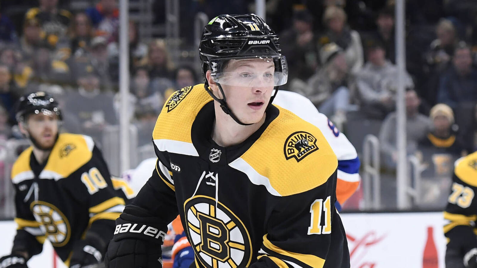 Bruins player details scary moment during playoff game scrum | Yardbarker