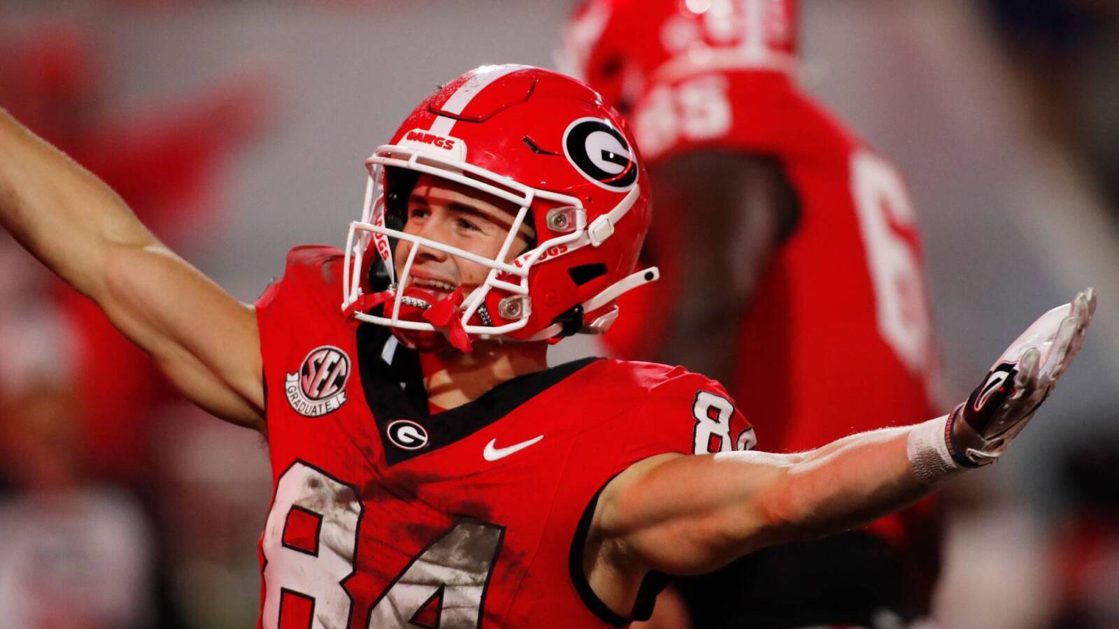 Watch: Ladd McConkey's improvisation helps Georgia blow out Florida ...