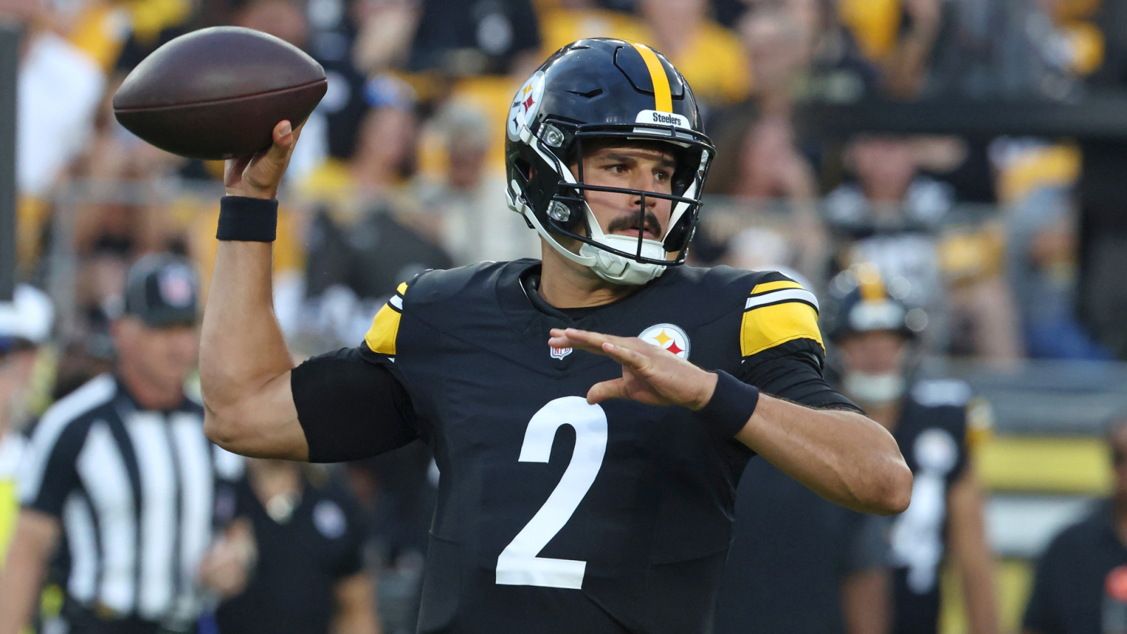 Steelers QB Mason Rudolph Takes Spirited Shot At Past Receivers While ...