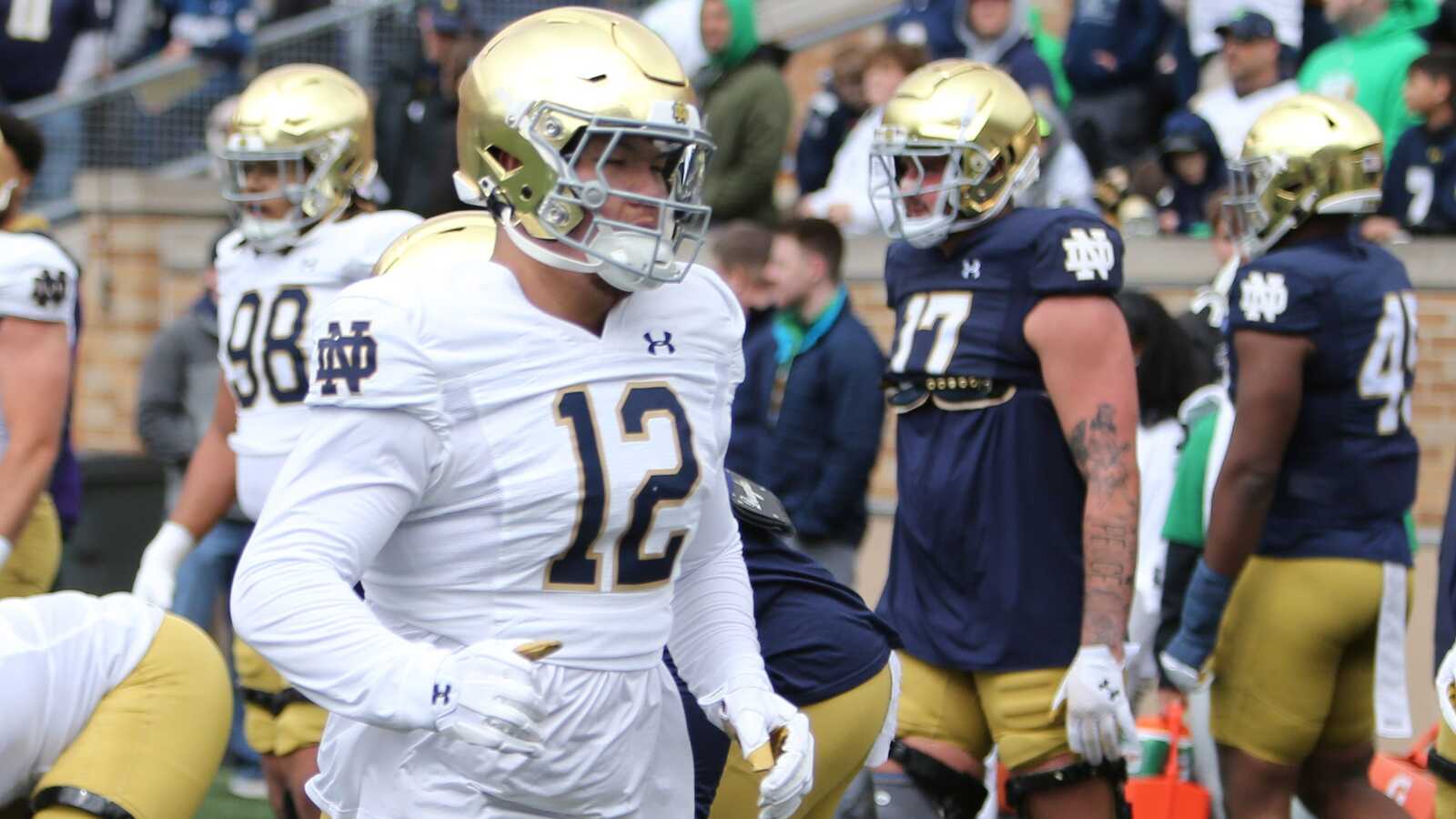Jordan Botelho Healthy And Ready For Notre Dame Season Opener | Yardbarker