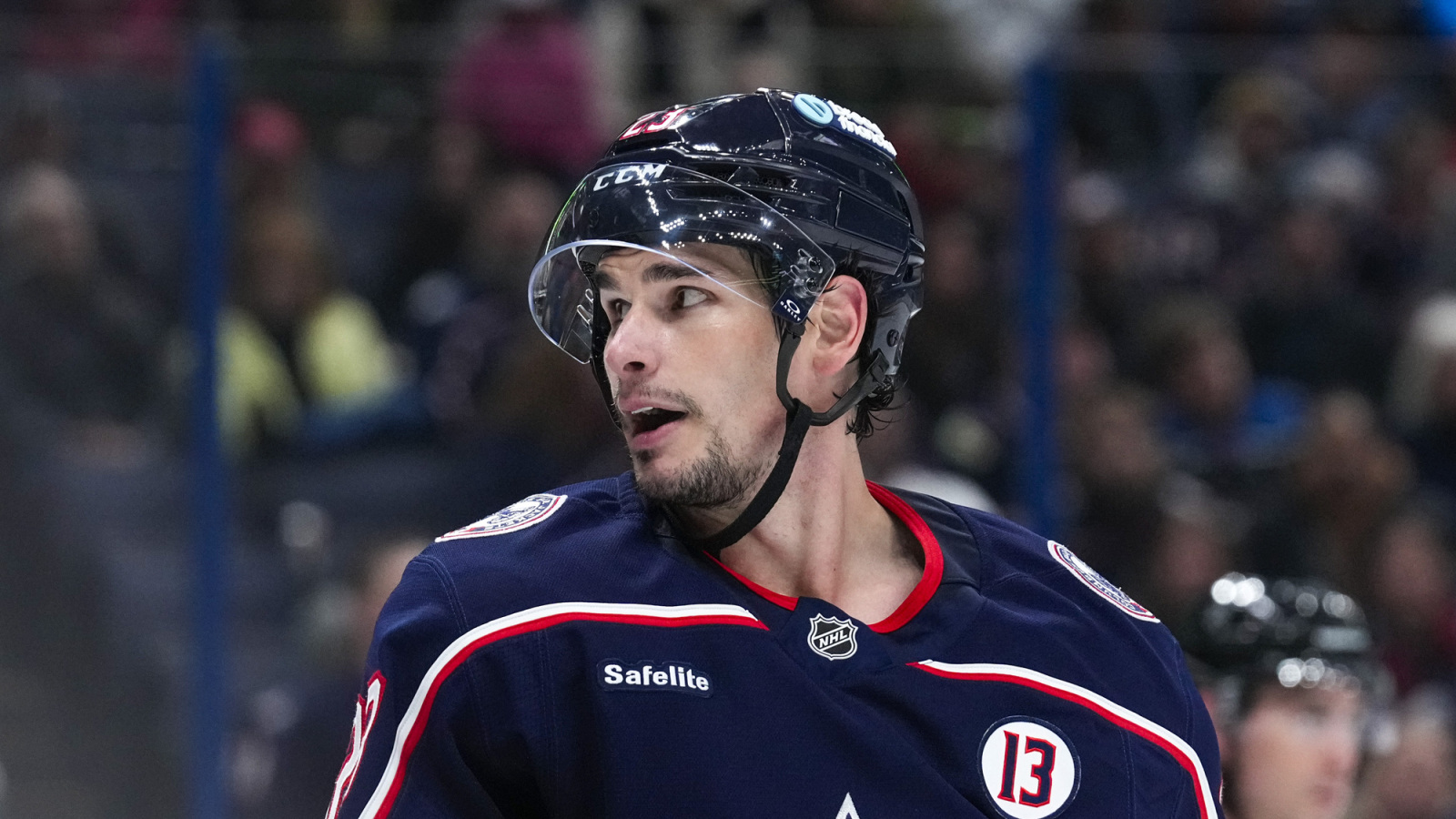 Meredith Gaudreau reacts to Sean Monahan's goal celebration | Yardbarker