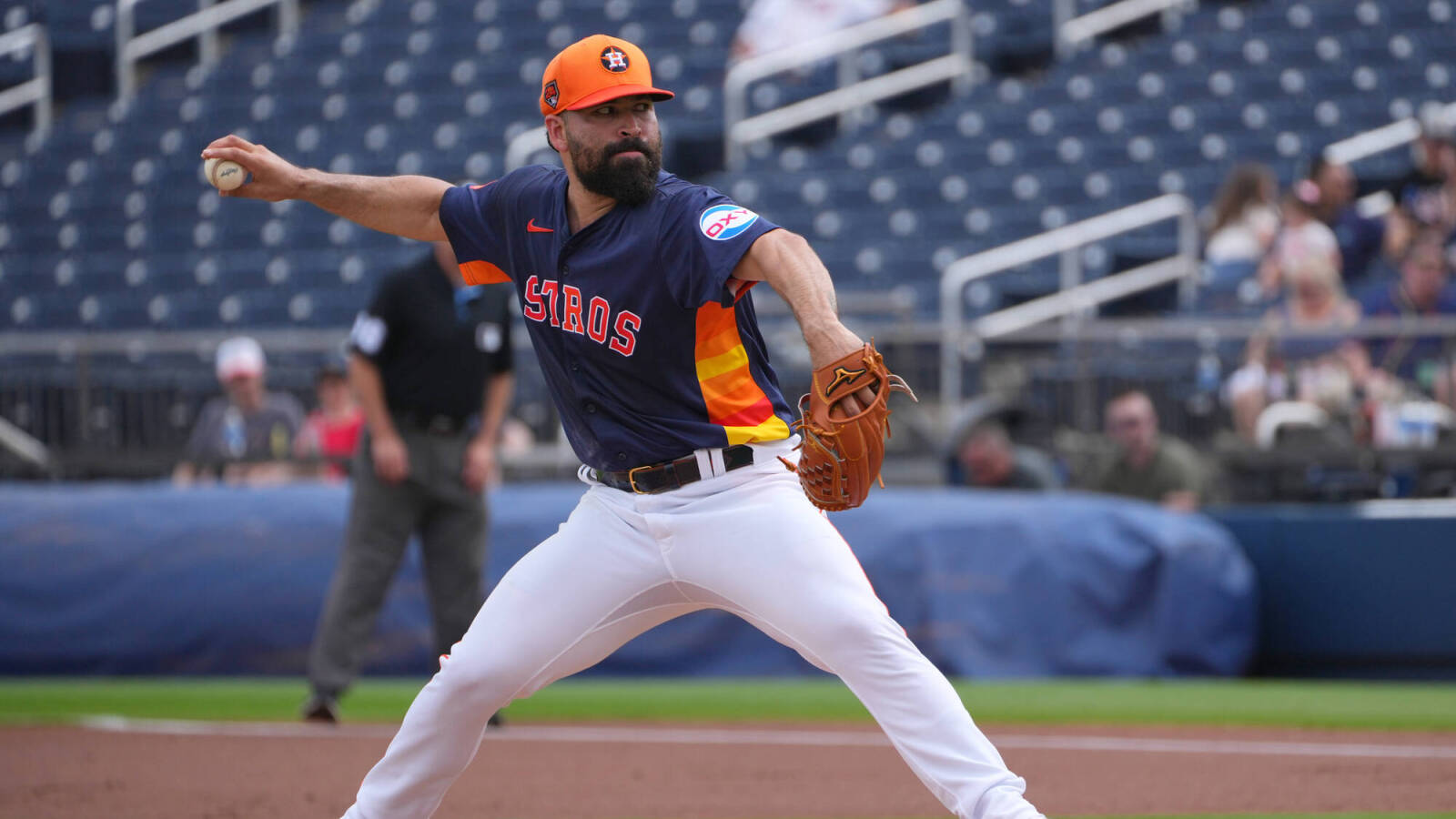 Astros pitcher suffers forearm strain, will open season on injured list ...