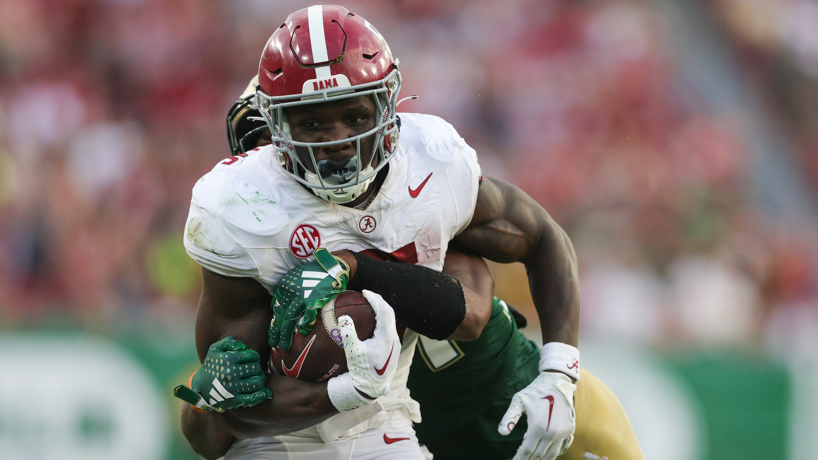 Alabama fans react to Crimson Tide first-half performance against USF ...