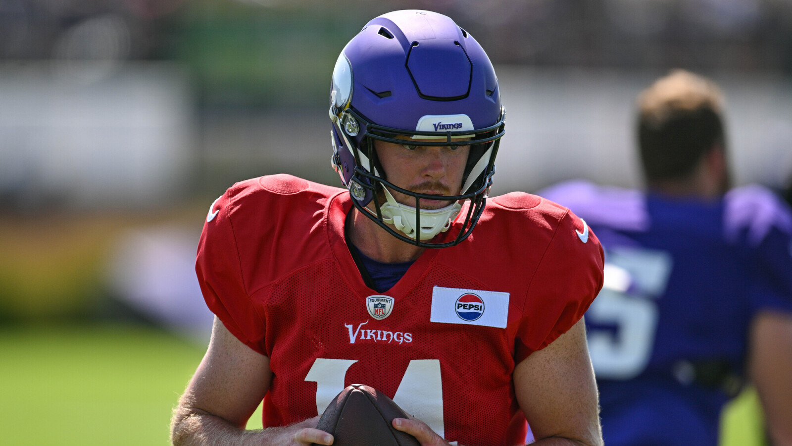 Sam Darnold Quiets JJ McCarthy QB1 Chatter | Yardbarker