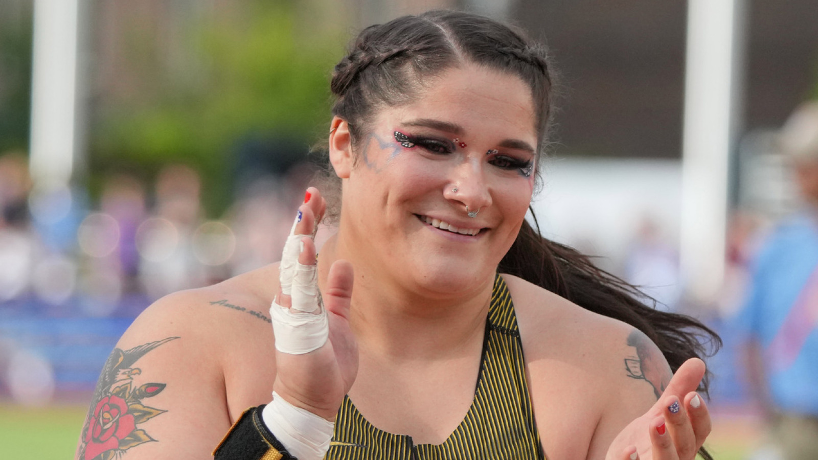 USA shot putter Chase Jackson arrives at Olympics to find none of her ...