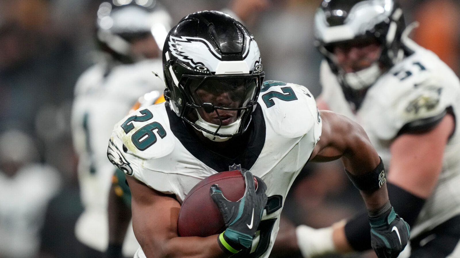 Watch: Eagles interception sets up Saquon Barkley's third TD | Yardbarker