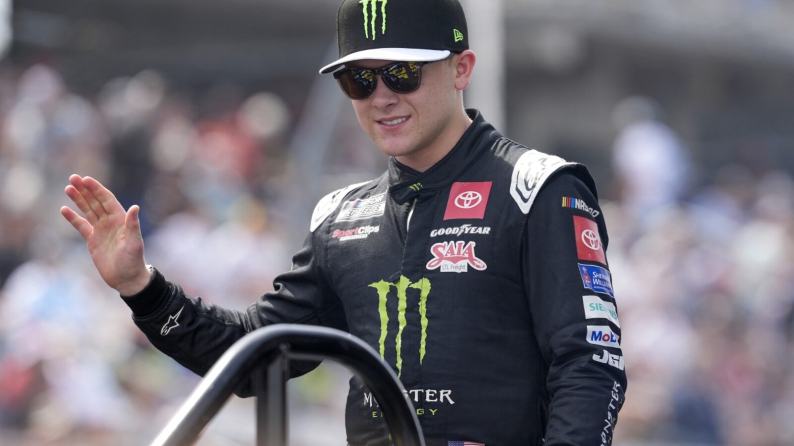 Ty Gibbs Awkwardly Pushes Camera Away at Talladega and It’s Not the ...