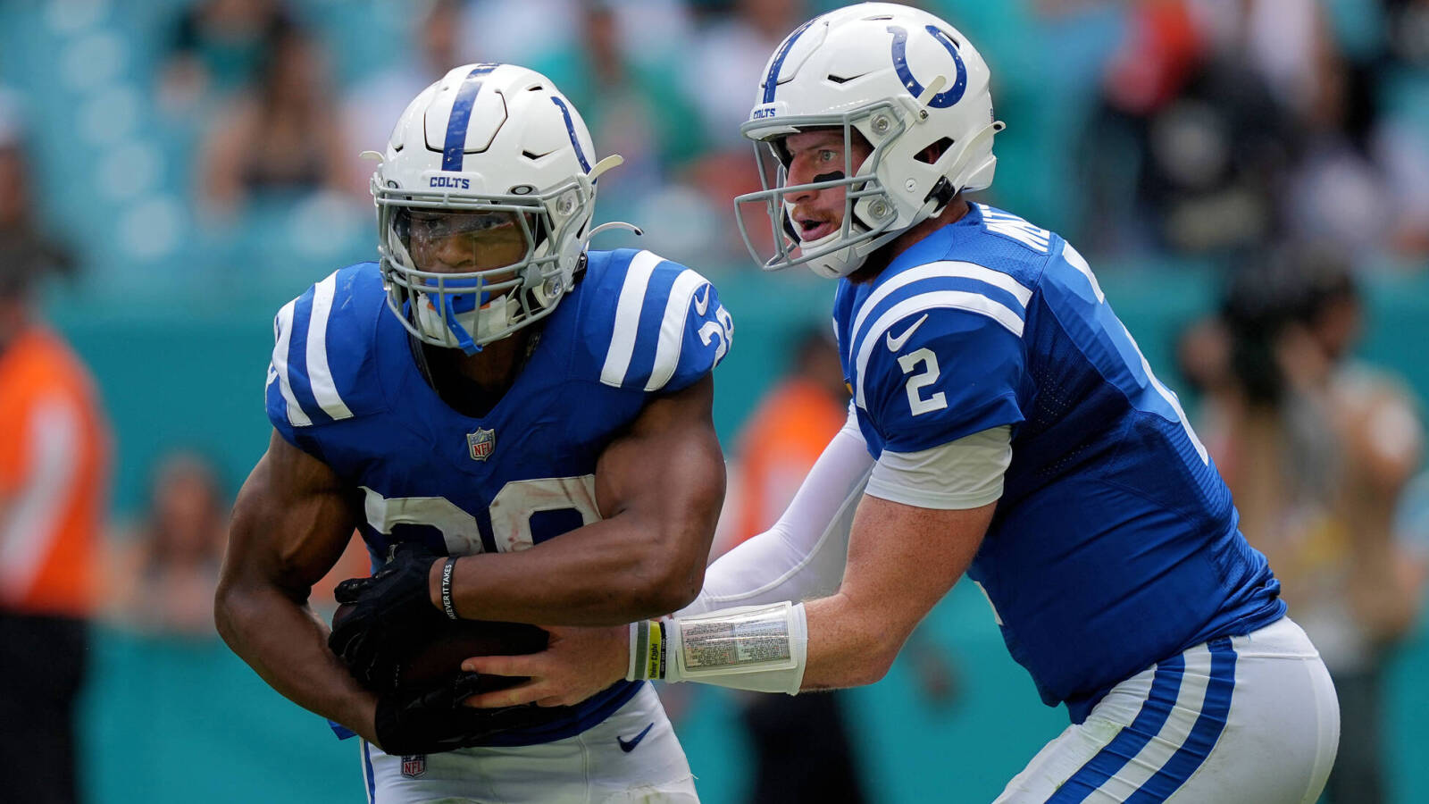 Jonathan Taylor 'definitely sad' Carson Wentz is gone | Yardbarker