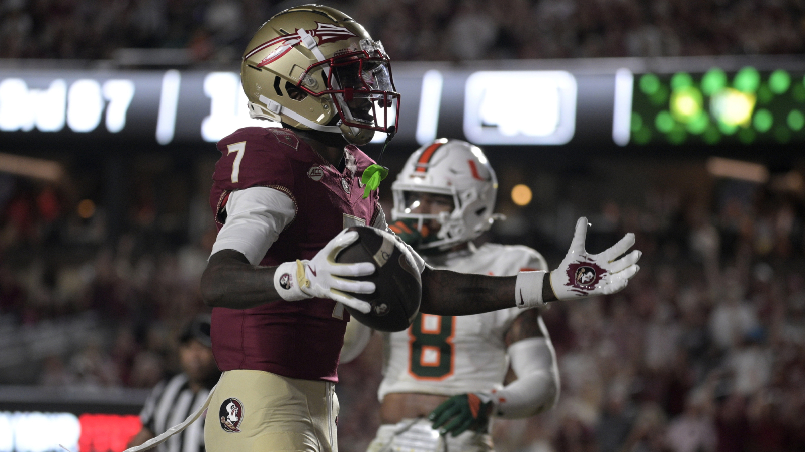FSU WR Forced Into Damage Control After Video Footage Endorsing Rivals ...