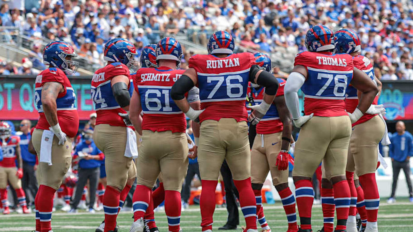 Should NY Giants Run It Back with Same Starting Offensive Line from ...