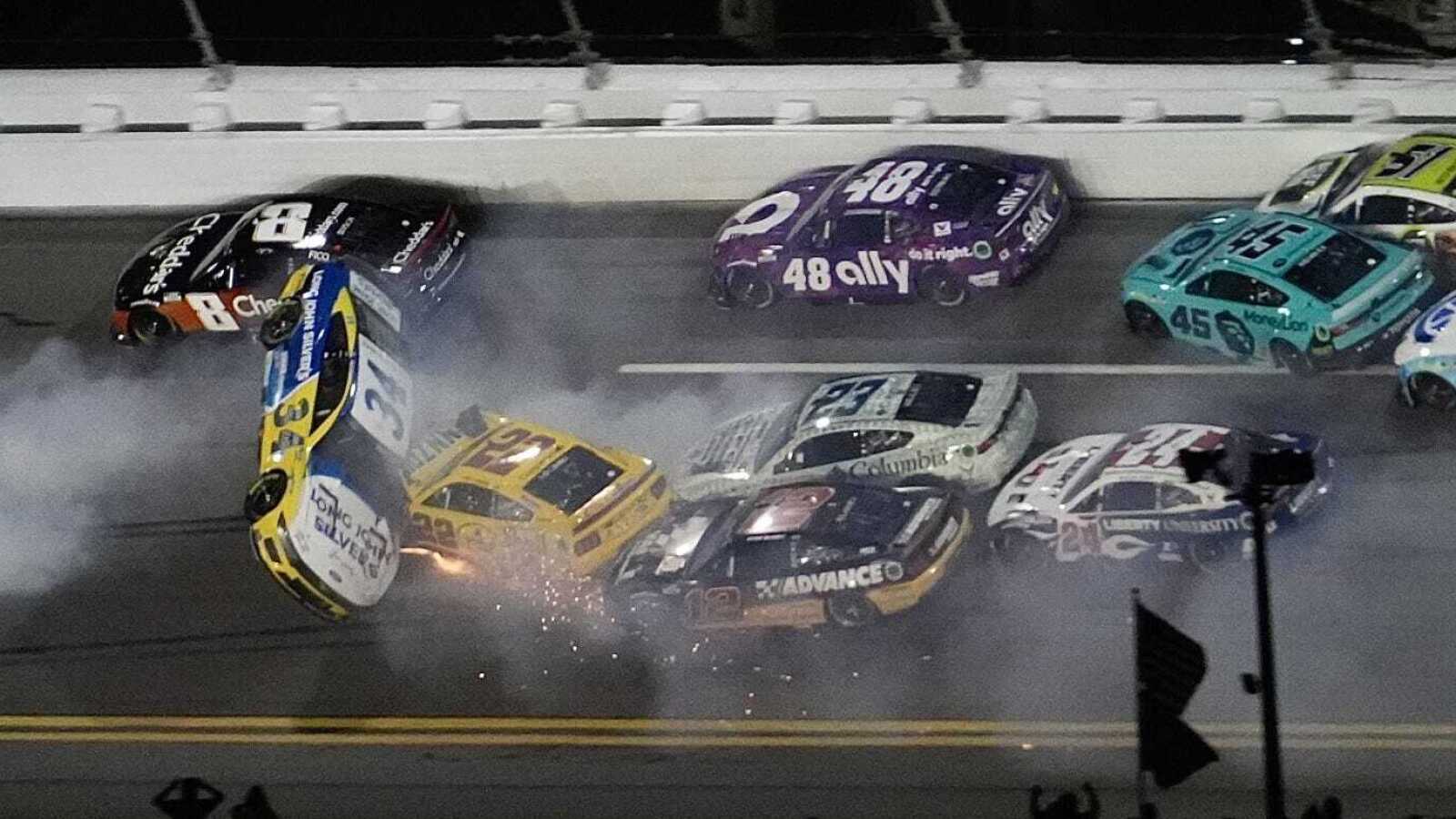 Watch: Multiple drivers flip in NASCAR race at Daytona | Yardbarker