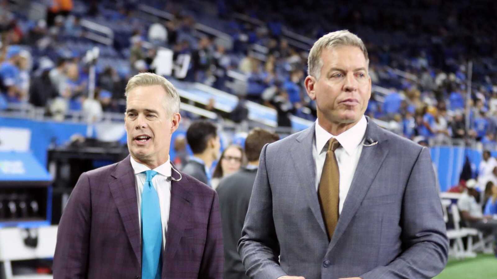 Joe Buck, Troy Aikman disagree with ESPN rules analyst Russell Yurk ...