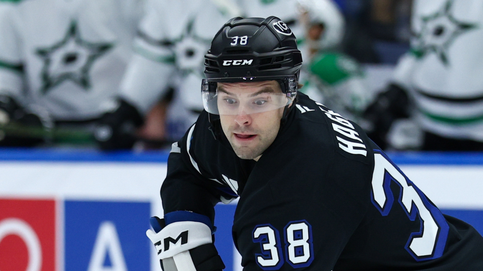 Watch: Hagel makes history in Lightning's electric first period ...