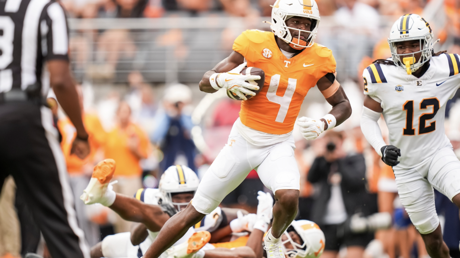 There's an insane fact about the Tennessee Vols that does not bode well ...