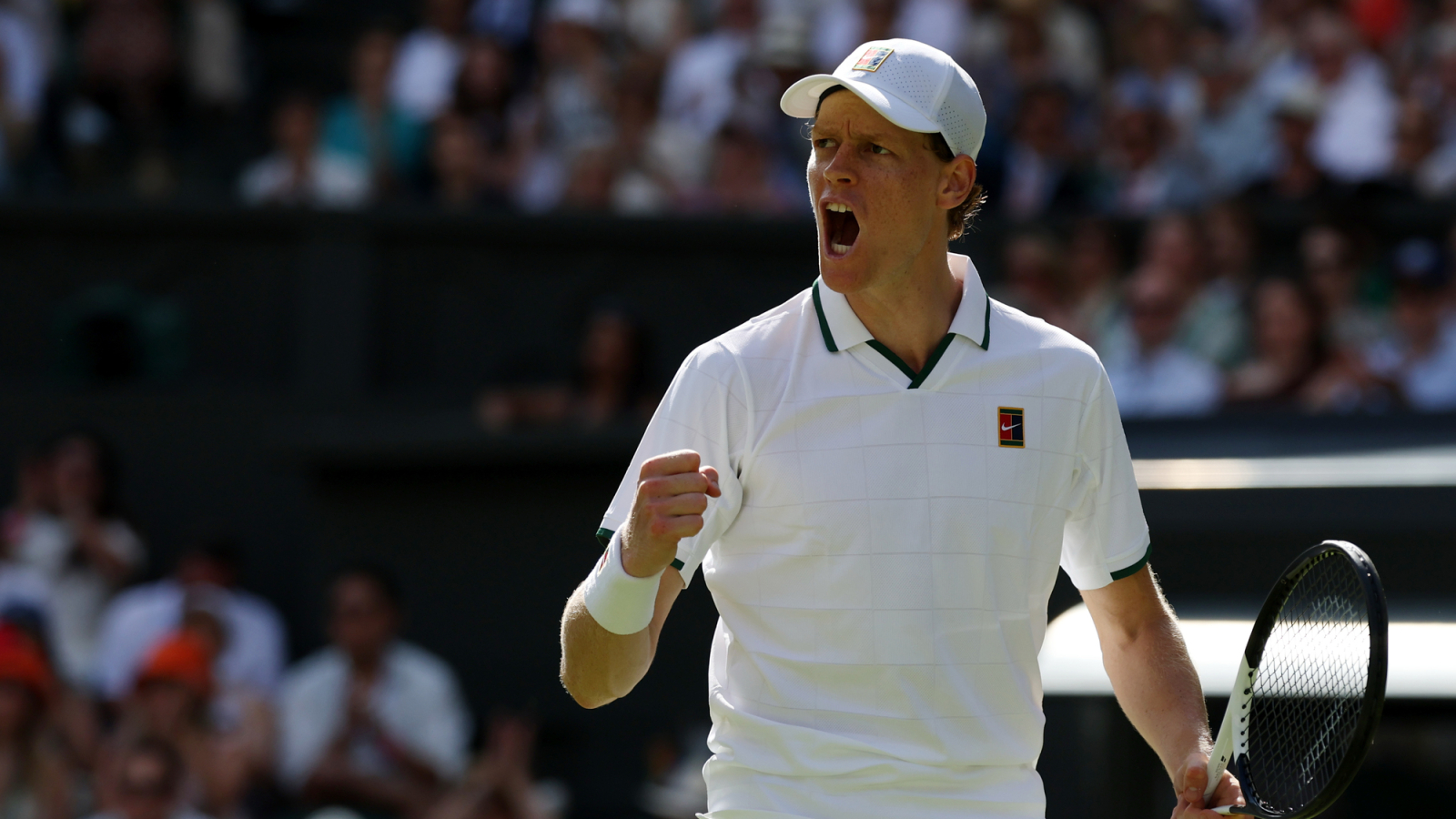 No. 1 Jannik Sinner leans into serve to survive five-set scare at ...