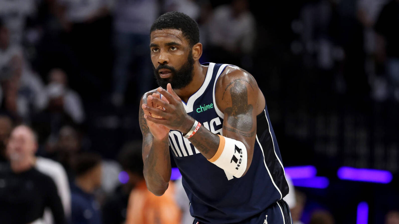 Watch: Kyrie Irving ruins Anthony Edwards' 'fun' in first half | Yardbarker