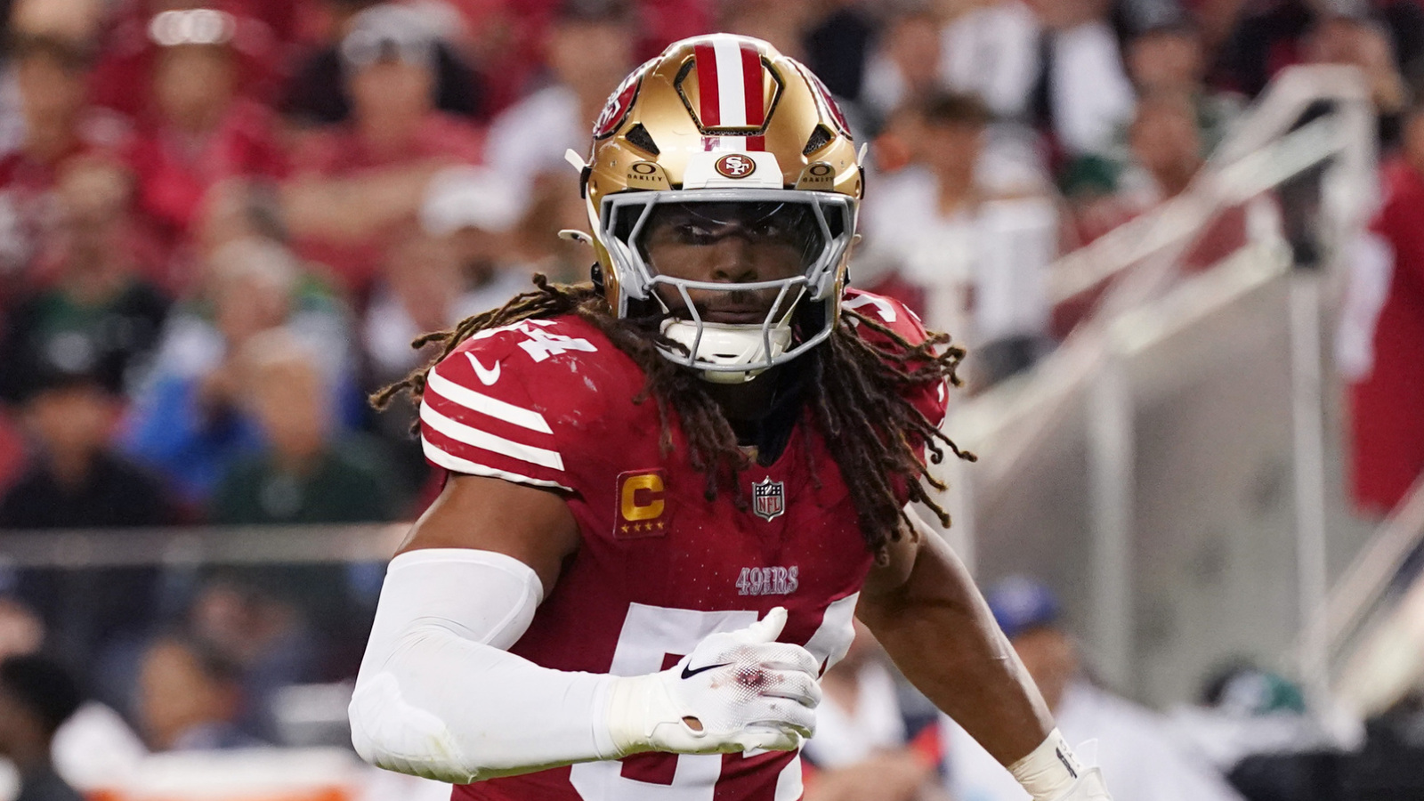 Watch: 49ers LB Fred Warner has incredible pick-six vs. Patriots ...