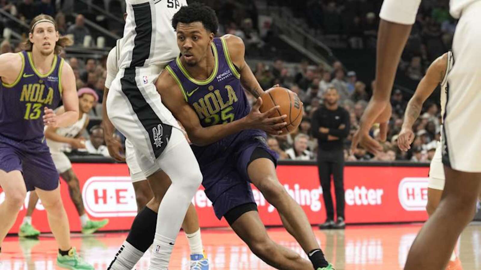 New Blockbuster Three-Team Trade Proposal Sends Trey Murphy to San Antonio, Hawks Acquire Jose ...