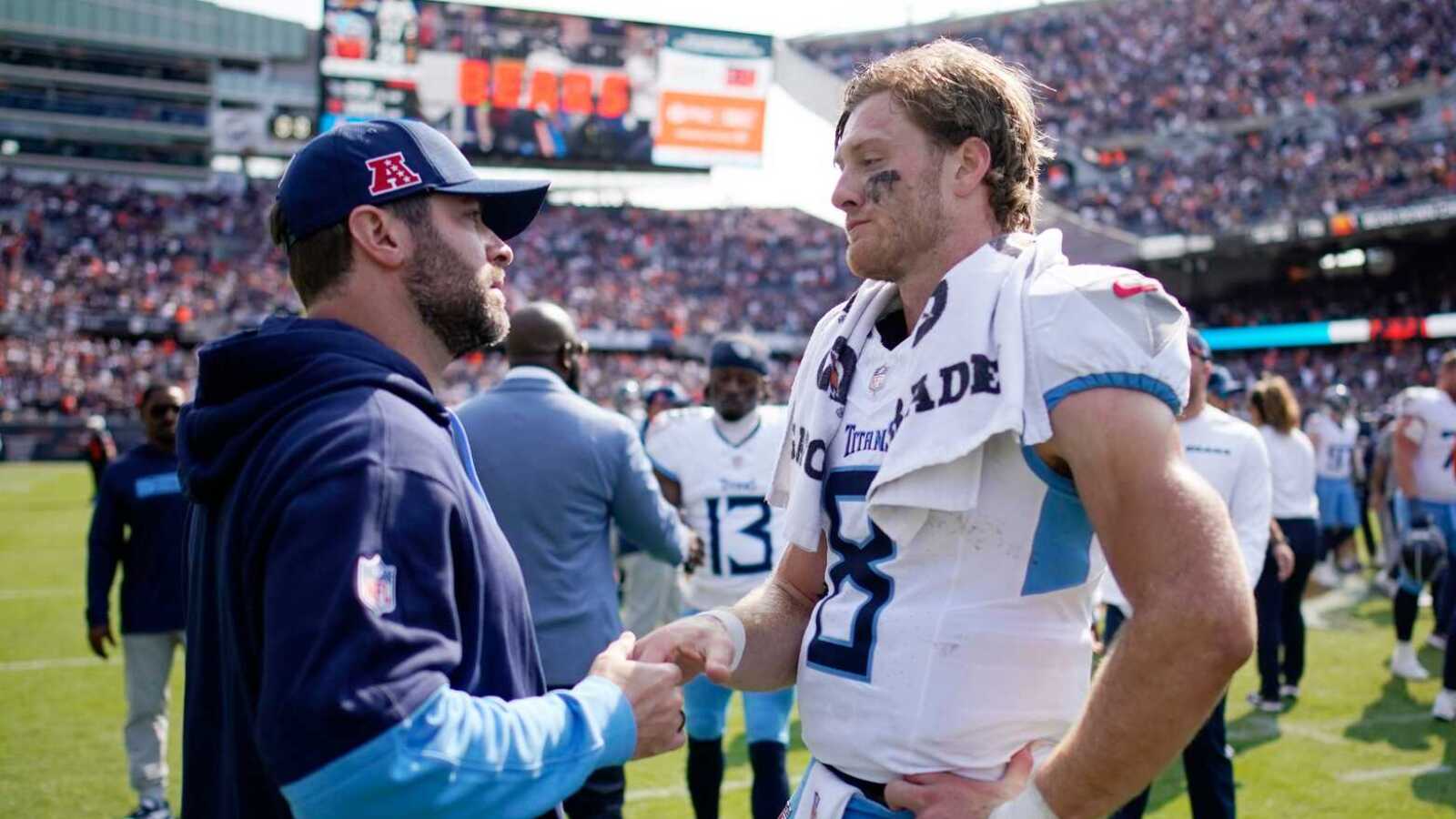 Titans HC addresses reaction to Will Levis' interception vs. Jets ...