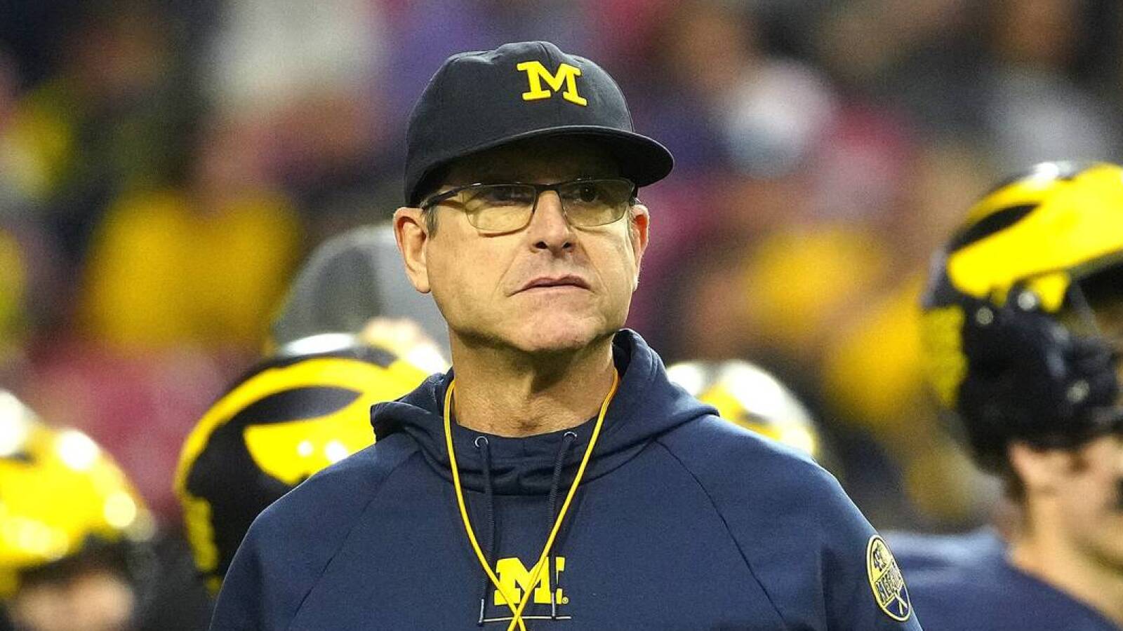 Jim Harbaugh quotes Ted Lasso when asked about Michigan locker room ...