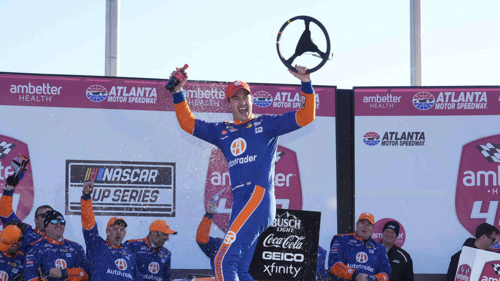 Reconfigured Atlanta delivers again with exciting NASCAR finish ...