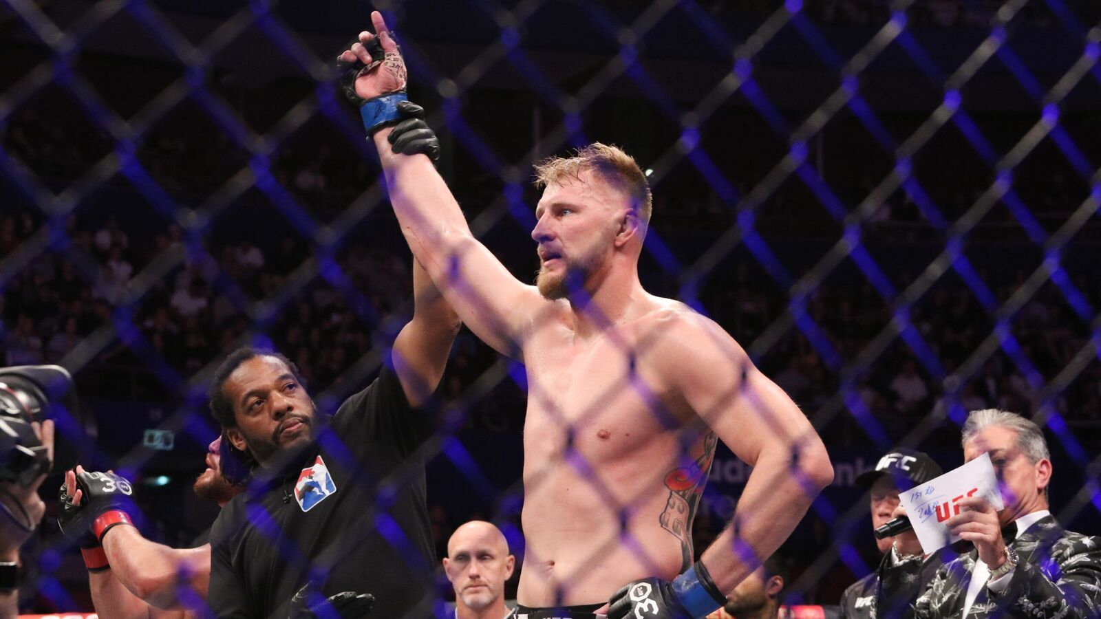 UFC 321 adding a potential title eliminator between Alexander Volkov ...