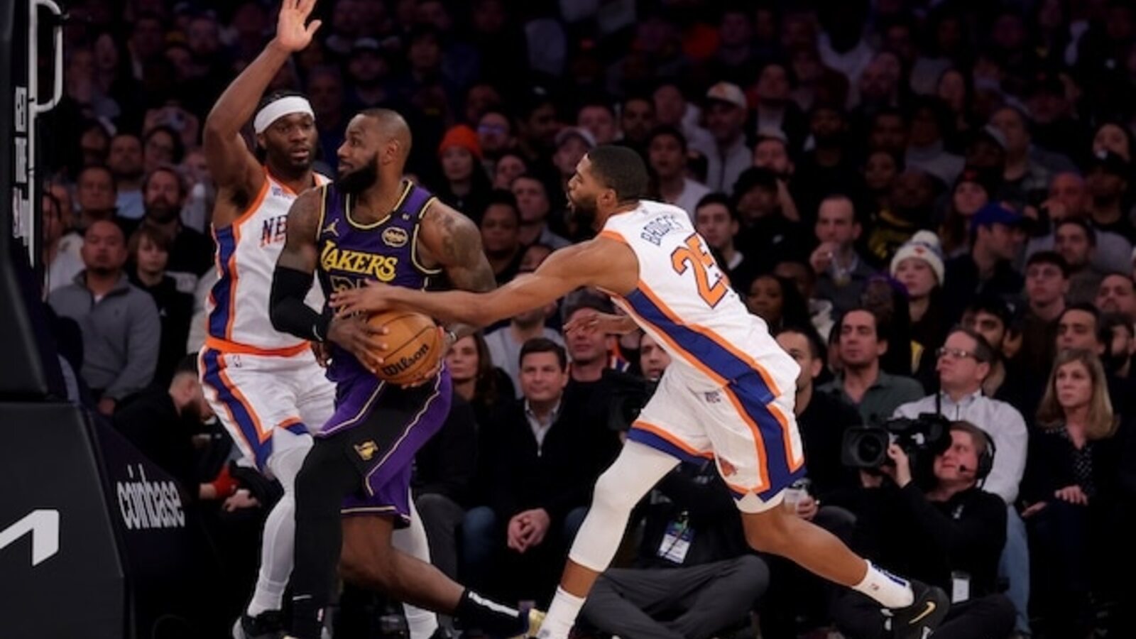 LeBron James Records Triple-Double At Madison Square Garden To Lead ...