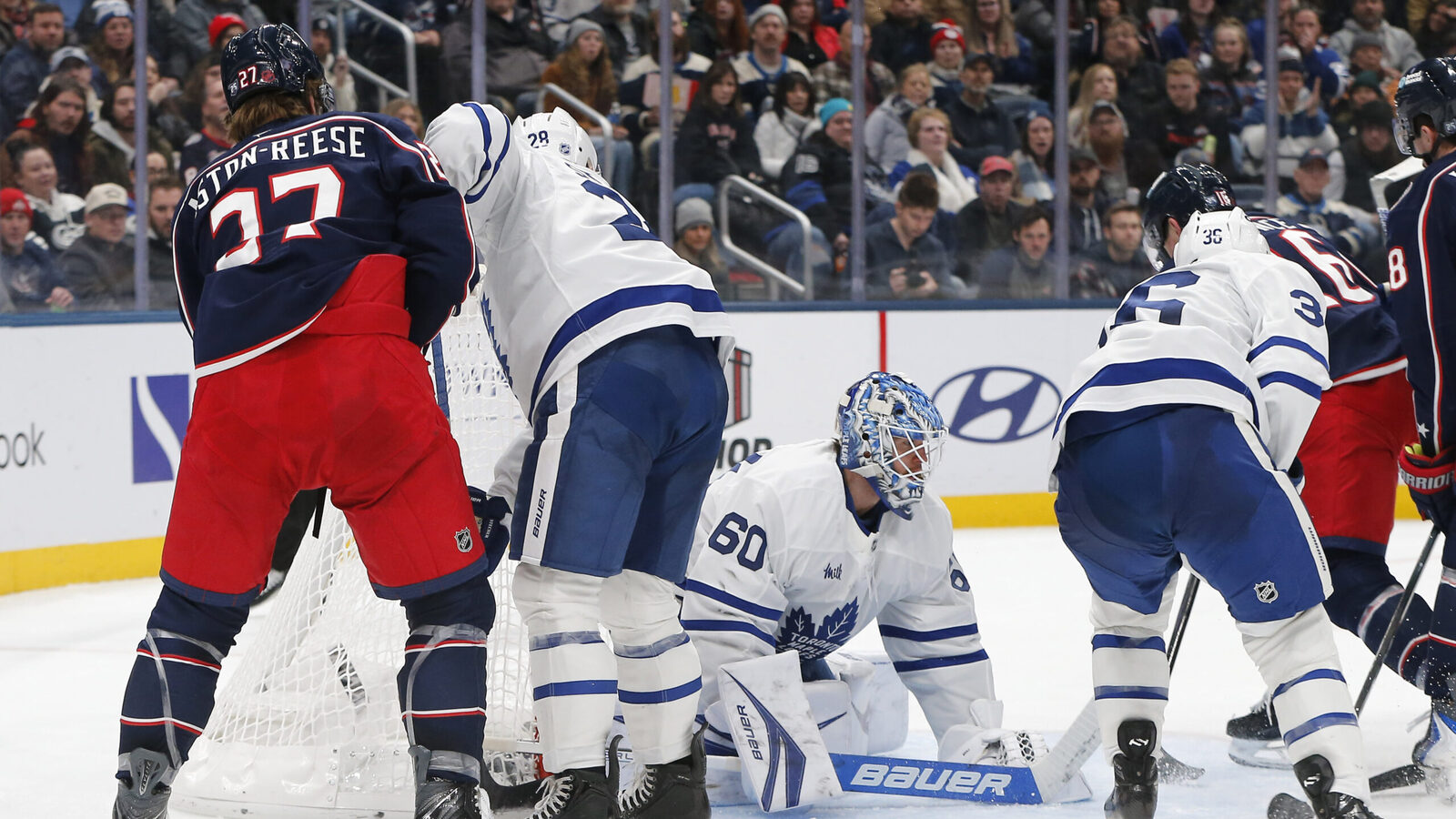 Instant Reaction: Joseph Woll stars as Leafs grind out OT victory in Columbus | Yardbarker