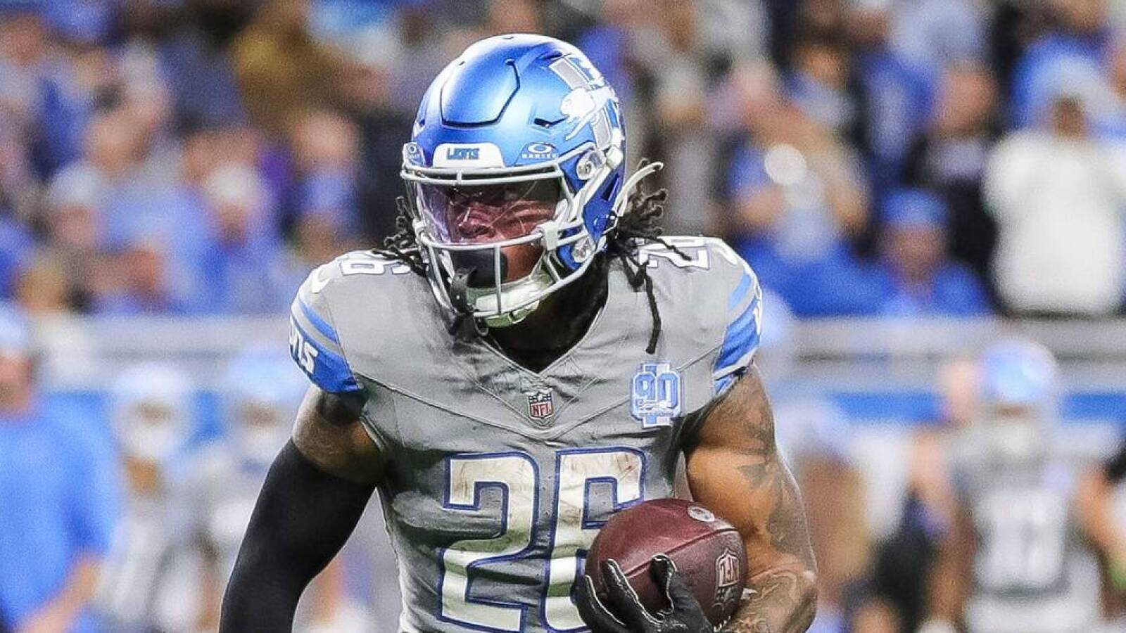 Is Jahmyr Gibbs a must-start in fantasy after breakout vs. Raiders ...