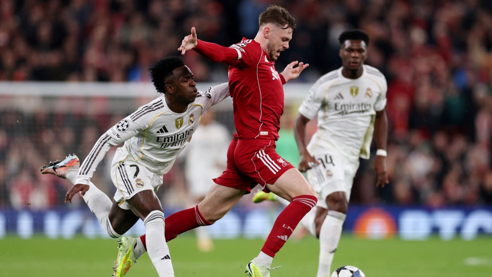 Liverpool defender fires cheeky Vinicius reference after Bradley’s Real ...