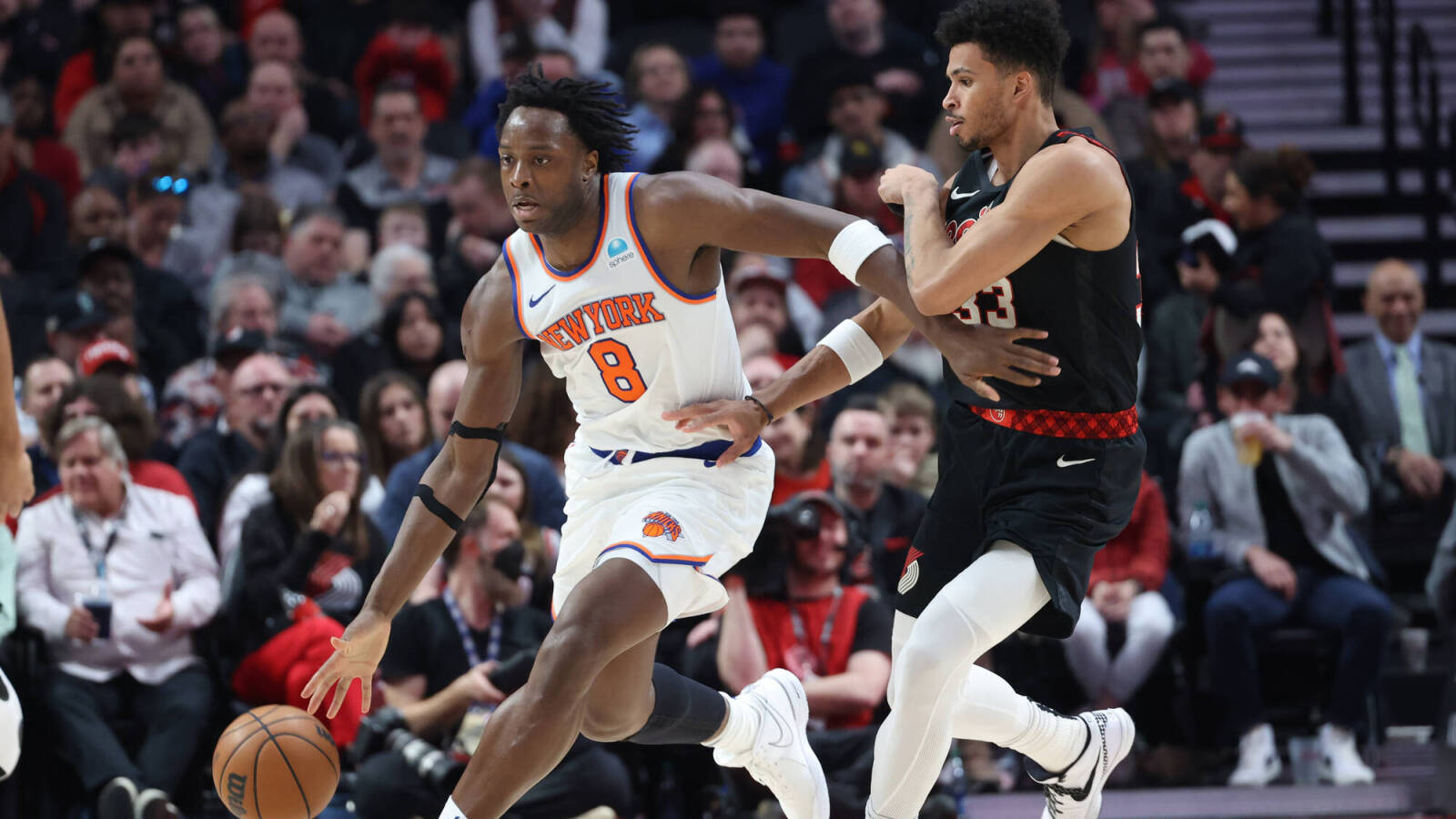 Knicks’ OG Anunoby Dealing With Pain, Soreness In Surgically Repaired ...