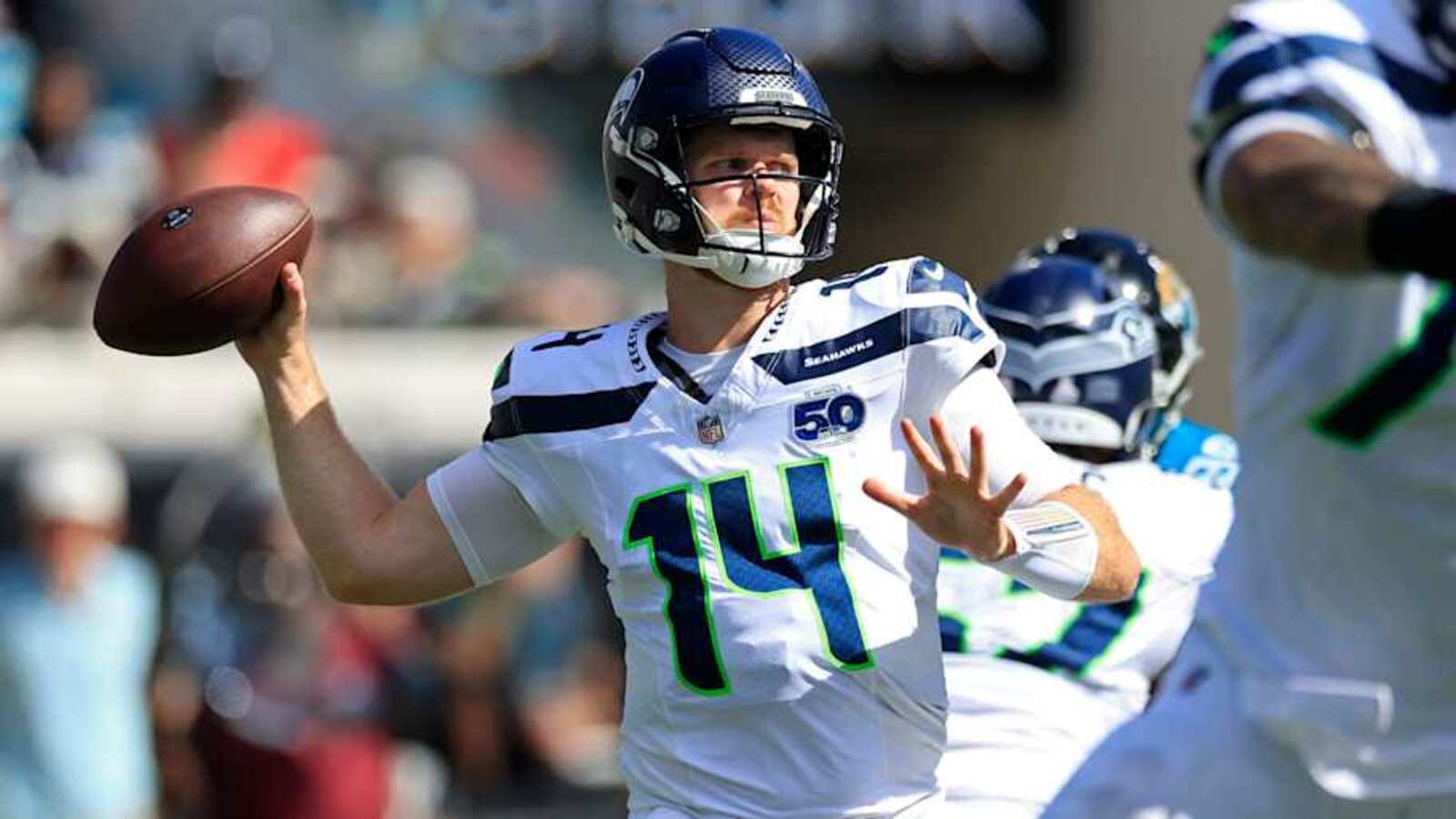 Stat show how elite Seahawks' Sam Darnold is when facing extra pressure ...
