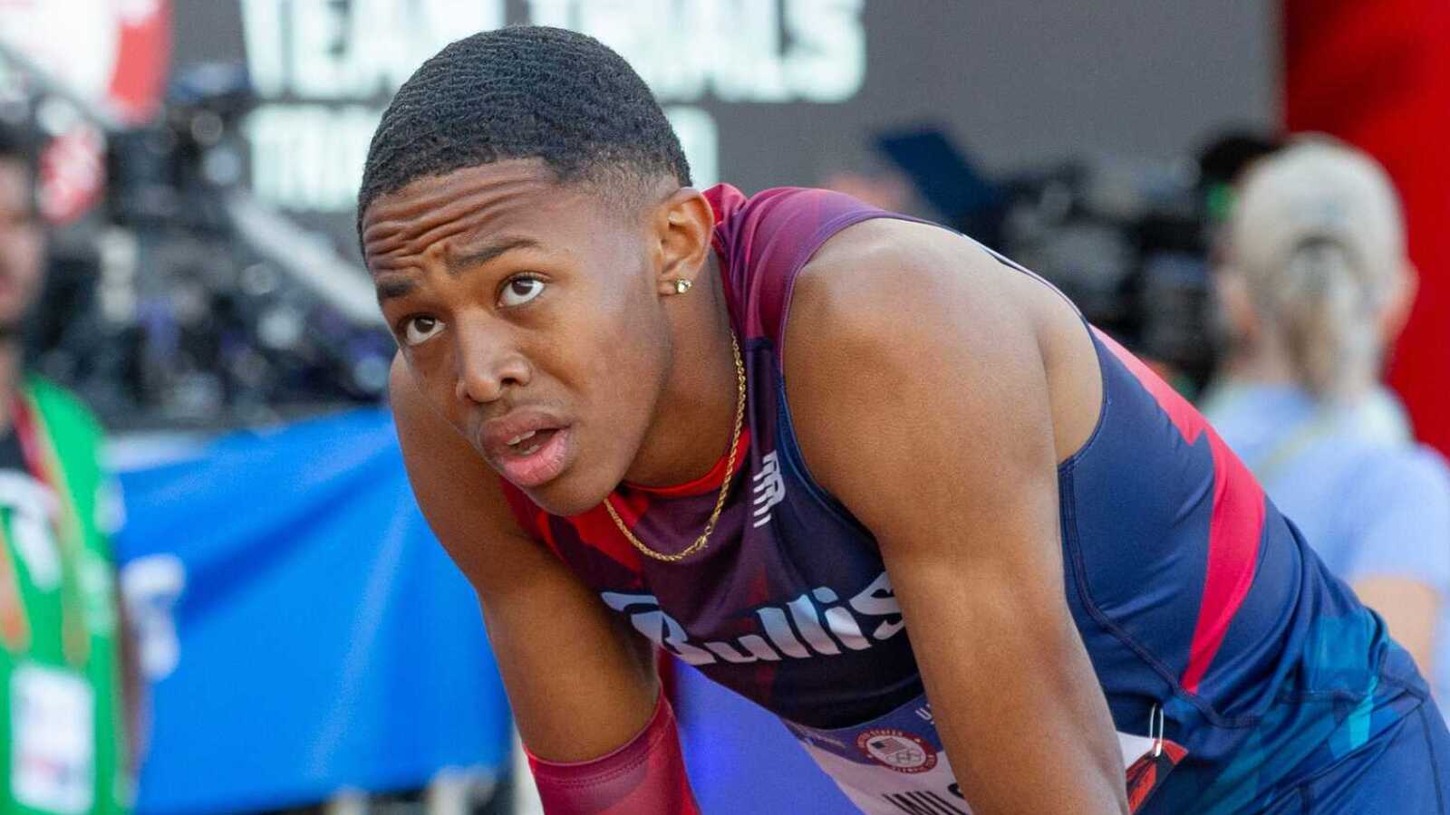 Quincy Wilson gets shot at gold after teammates lead relay comeback ...