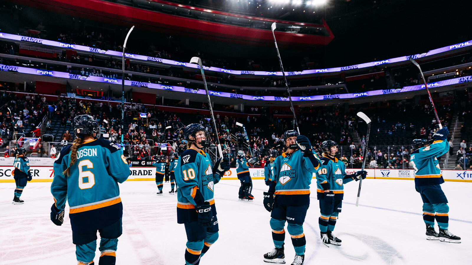 Michigan natives relish in ‘special’ record-breaking PWHL game in ...