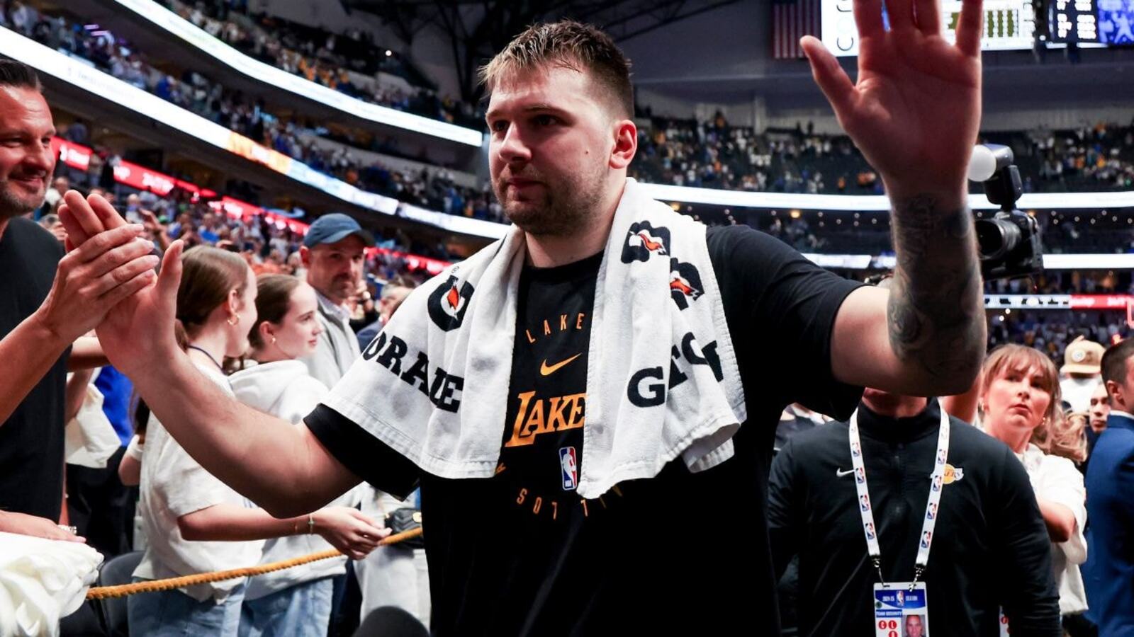 'Just a Kid From Slovenia': Luka Doncic Emotional After Fans Make Him ...
